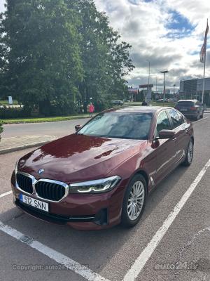 Red BMW 5 Series 2021 in Tallinn, with an engine capacity of 2.00 L and mileage of 173 thousand km for 26900 €, photo  on AUTOMOTO.COM.LV