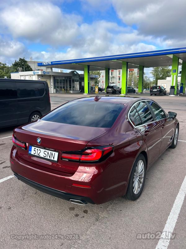 Sarkans BMW 5 Series 2021 Tallina, ar dzinēja tilpumu 2.00 L un nobraukumu 173 tūkst. km par 26900 €, foto 5 vietnē AUTOMOTO.COM.LV