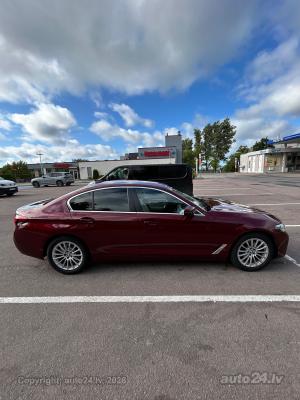 Red BMW 5 Series 2021 in Tallinn, with an engine capacity of 2.00 L and mileage of 173 thousand km for 26900 €, photo 7 on AUTOMOTO.COM.LV