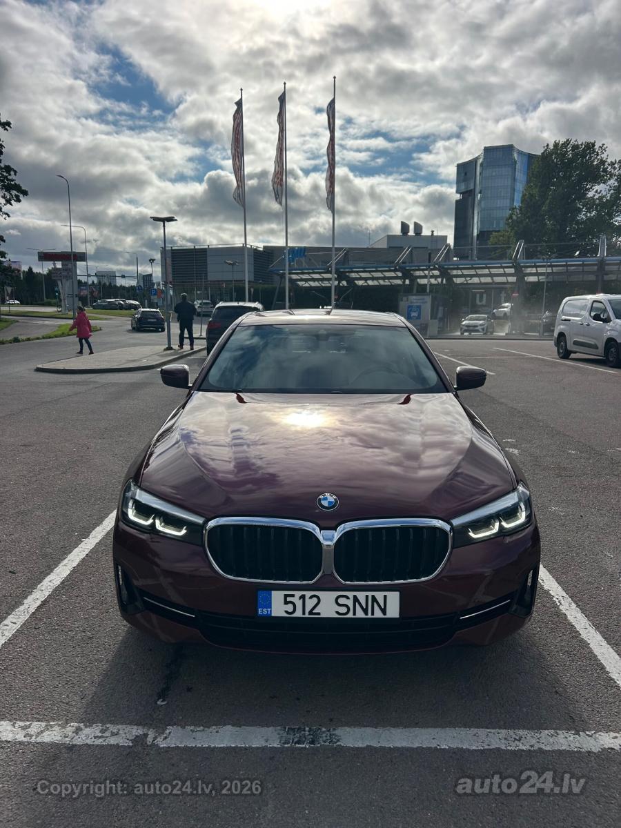 Red BMW 5 Series 2021 in Tallinn, with an engine capacity of 2.00 L and mileage of 173 thousand km for 26900 €, photo 9 on AUTOMOTO.COM.LV