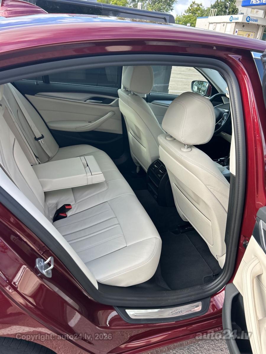 Red BMW 5 Series 2021 in Tallinn, with an engine capacity of 2.00 L and mileage of 173 thousand km for 26900 €, photo 15 on AUTOMOTO.COM.LV