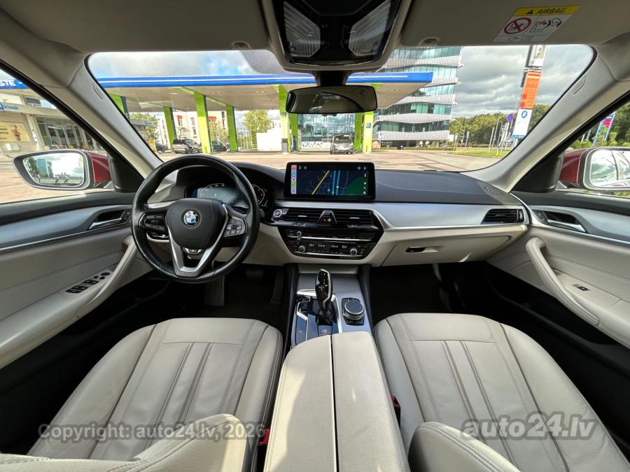 Red BMW 5 Series 2021 in Tallinn, with an engine capacity of 2.00 L and mileage of 173 thousand km for 26900 €, photo 16 on AUTOMOTO.COM.LV