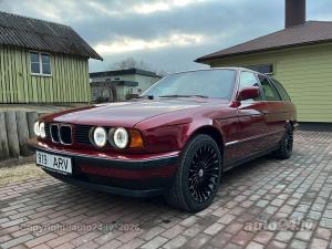 Red BMW 5 Series 1992 in Elva, with an engine capacity of 2.00 L and mileage of 218 thousand km for 6500 €, photo  on AUTOMOTO.COM.LV