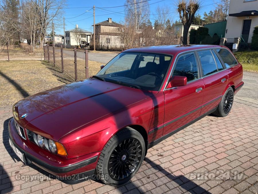 Red BMW 5 Series 1992 in Elva, with an engine capacity of 2.00 L and mileage of 218 thousand km for 6500 €, photo 14 on AUTOMOTO.COM.LV