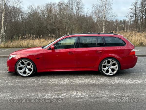 Red BMW 5 Series 2005 in Tallinn, with an engine capacity of 3.00 L and mileage of 422 thousand km for 5500 €, photo 3 on AUTOMOTO.COM.LV