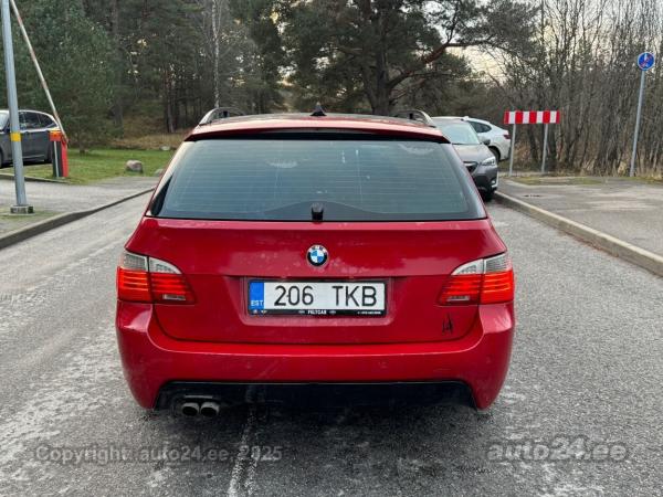 Red BMW 5 Series 2005 in Tallinn, with an engine capacity of 3.00 L and mileage of 422 thousand km for 5500 €, photo 5 on AUTOMOTO.COM.LV