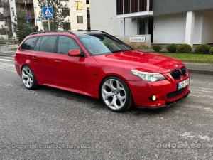Red BMW 5 Series 2005 in Tallinn, with an engine capacity of 3.00 L and mileage of 422 thousand km for 5500 €, photo 7 on AUTOMOTO.COM.LV