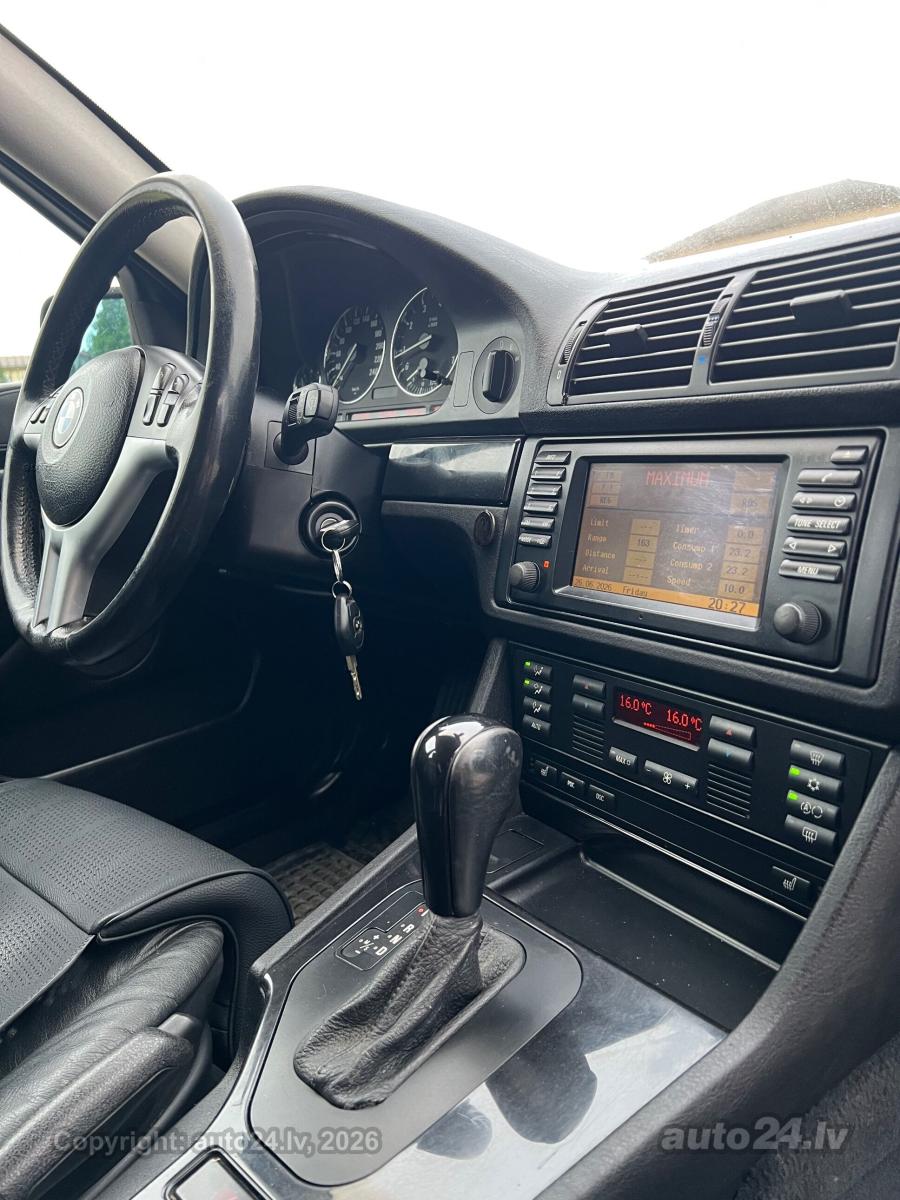 BMW 5 Series 2001 in Narva, with an engine capacity of 2.20 L and mileage of 293 thousand km for 1999 €, photo 24 on AUTOMOTO.COM.LV