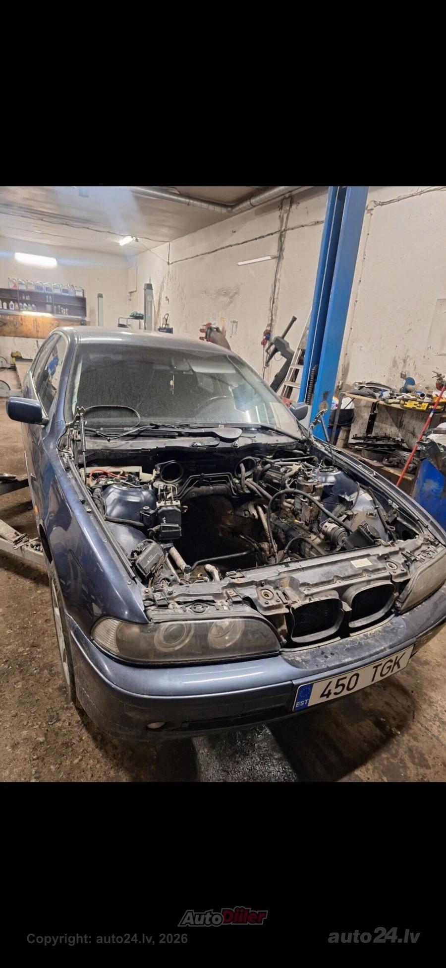 BMW 5 Series 2002 in Tallinn, with an engine capacity of 2.50 L and mileage of 330 thousand km for 3499 €, photo 7 on AUTOMOTO.COM.LV