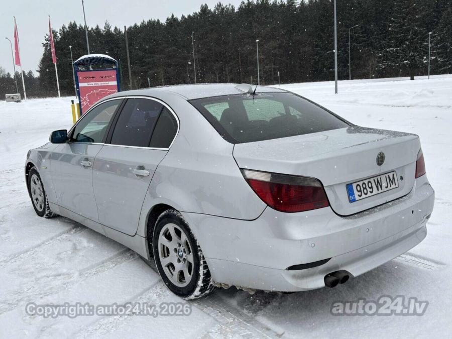 BMW 5 Series 2005 in Narva, with an engine capacity of 2.50 L and mileage of 409 thousand km for 2100 €, photo 3 on AUTOMOTO.COM.LV