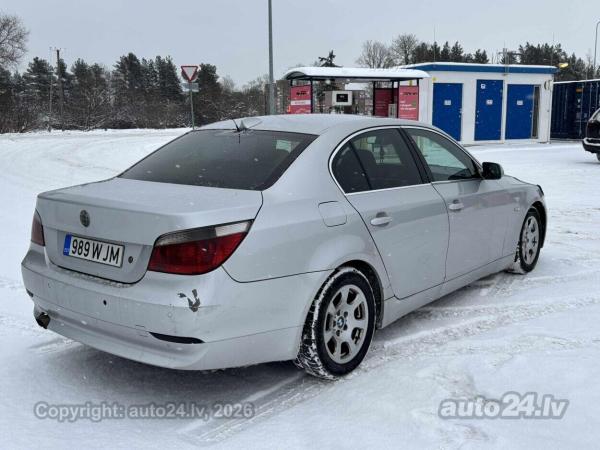 BMW 5 Series 2005 in Narva, with an engine capacity of 2.50 L and mileage of 409 thousand km for 2100 €, photo 4 on AUTOMOTO.COM.LV