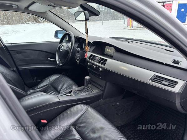 BMW 5 Series 2005 in Narva, with an engine capacity of 2.50 L and mileage of 409 thousand km for 2100 €, photo 5 on AUTOMOTO.COM.LV