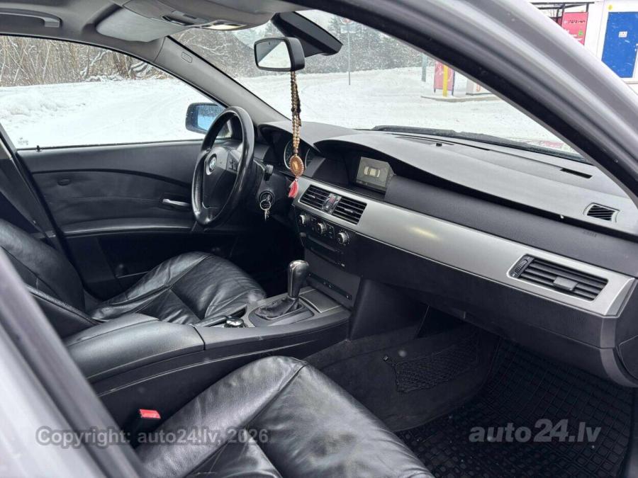 BMW 5 Series 2005 in Narva, with an engine capacity of 2.50 L and mileage of 409 thousand km for 2100 €, photo 5 on AUTOMOTO.COM.LV