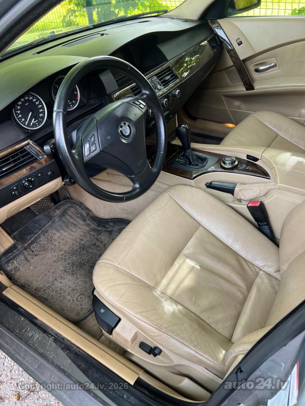 БМВ 5 Серия 2006 в Тарту на AUTOMOTO.COM.LV БМВ 5 Серия 2006 в Тарту, объемом двигателя 3.00 л и пробегом 409 тыс. км за 3990 €, фото 6 на AUTOMOTO.COM.LV