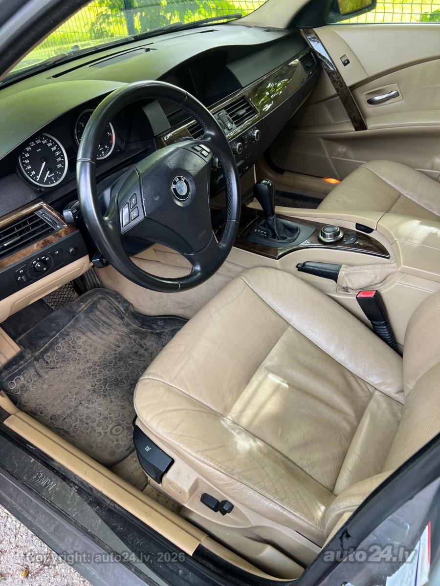 BMW 5 Series 2006 Tartu, ar dzinēja tilpumu 3.00 L un nobraukumu 409 tūkst. km par 3990 €, foto 6 vietnē AUTOMOTO.COM.LV