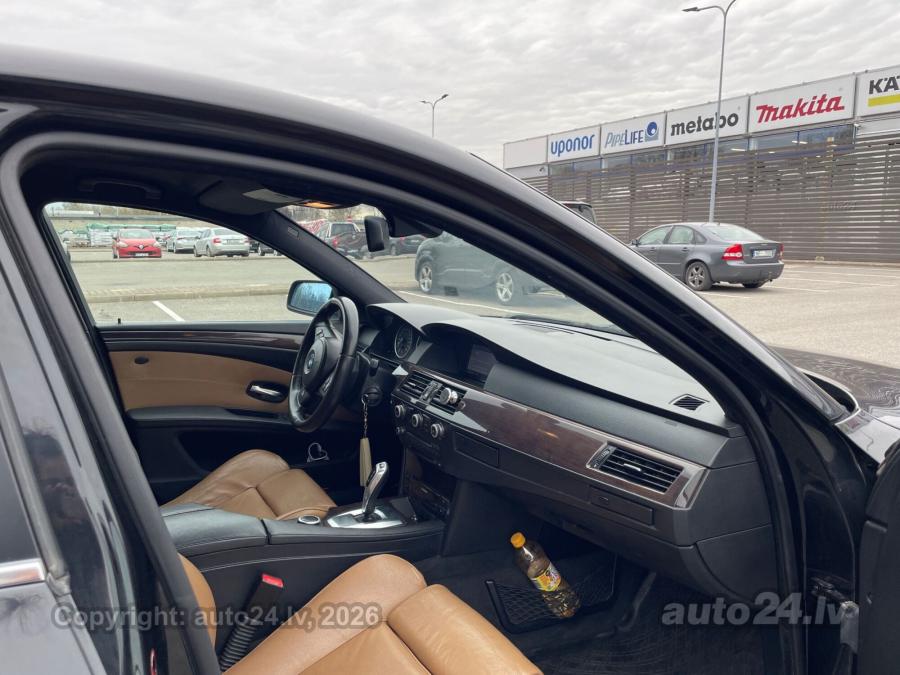 BMW 5 Series 2007 in Riga, with an engine capacity of 0.00 L and mileage of 351 thousand km for 5500 €, photo 14 on AUTOMOTO.COM.LV