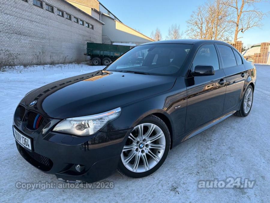 BMW 5 Series 2008 in Viljandi, with an engine capacity of 2.00 L and mileage of 237 thousand km for 8390 €, photo 1 on AUTOMOTO.COM.LV