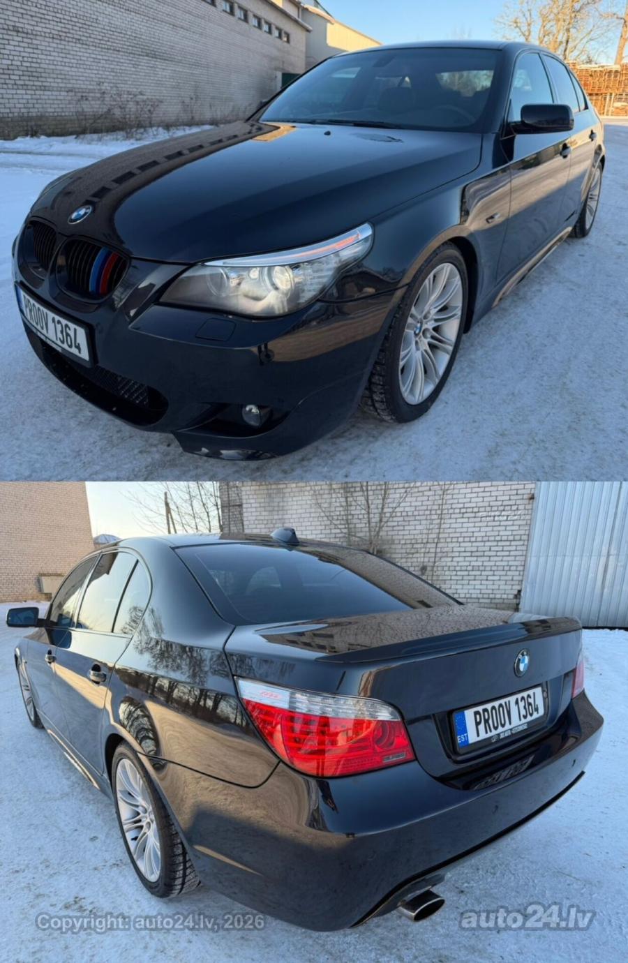 BMW 5 Series 2008 in Viljandi, with an engine capacity of 2.00 L and mileage of 237 thousand km for 8390 €, photo 29 on AUTOMOTO.COM.LV