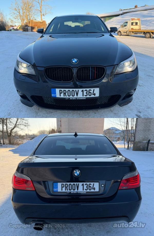 BMW 5 Series 2008 in Viljandi, with an engine capacity of 2.00 L and mileage of 237 thousand km for 8190 €, photo 6 on AUTOMOTO.COM.LV