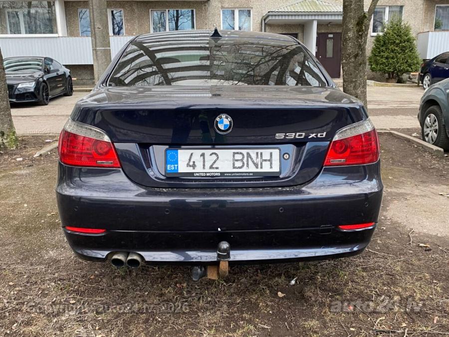 BMW 5 Series 2008 Tallina, ar dzinēja tilpumu 3.00 L un nobraukumu 413 tūkst. km par 7500 €, foto 3 vietnē AUTOMOTO.COM.LV