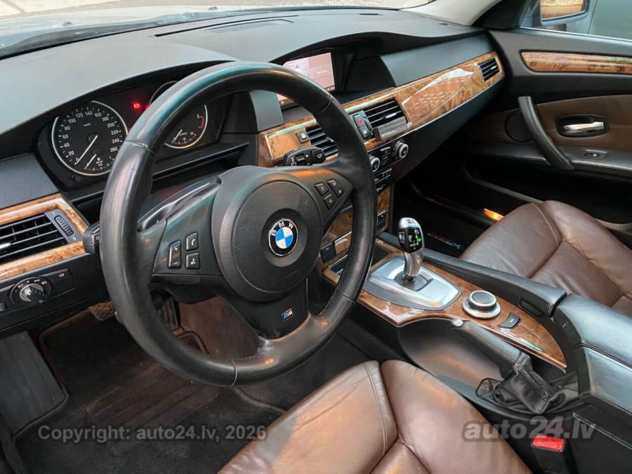BMW 5 Series 2008 Tallina, ar dzinēja tilpumu 3.00 L un nobraukumu 413 tūkst. km par 7500 €, foto 9 vietnē AUTOMOTO.COM.LV
