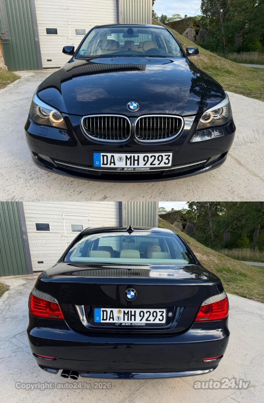 BMW 5 Series 2008 in Viljandi, with an engine capacity of 3.00 L and mileage of 279 thousand km for 7390 €, photo 7 on AUTOMOTO.COM.LV