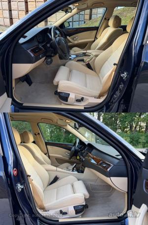 BMW 5 Series 2008 in Viljandi, with an engine capacity of 3.00 L and mileage of 279 thousand km for 7390 €, photo 10 on AUTOMOTO.COM.LV