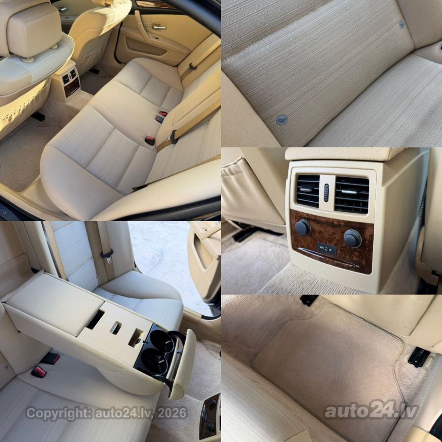 BMW 5 Series 2008 in Viljandi, with an engine capacity of 3.00 L and mileage of 279 thousand km for 7390 €, photo 18 on AUTOMOTO.COM.LV