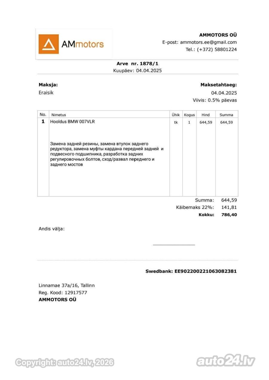 БМВ 5 Серия 2012 в Таллин, объемом двигателя 3.00 л и пробегом 309 тыс. км за 10999 €, фото 28 на AUTOMOTO.COM.LV