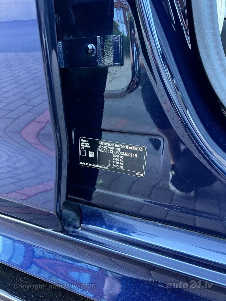 BMW 5 Series 2022 in Tallinn, with an engine capacity of 2.00 L and mileage of 37 thousand km for 39900 €, photo 27 on AUTOMOTO.COM.LV