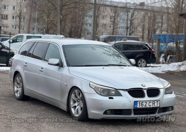 BMW 5 Series 2004 in Narva, with an engine capacity of 2.50 L and mileage of 244 thousand km for 1490 €, photo 2 on AUTOMOTO.COM.LV