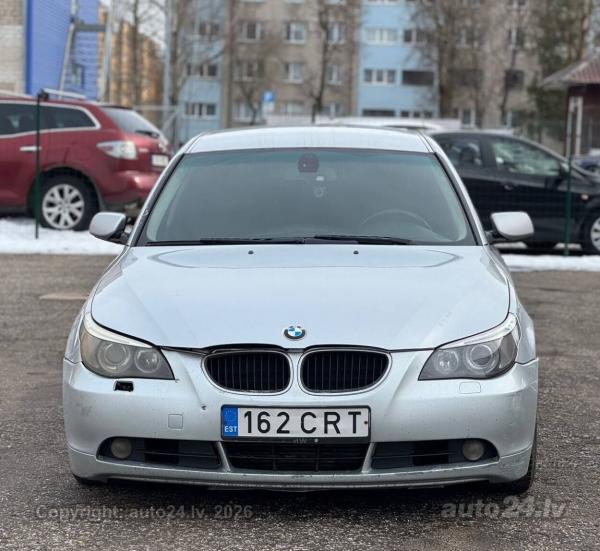 BMW 5 Series 2004 in Narva, with an engine capacity of 2.50 L and mileage of 244 thousand km for 1490 €, photo 3 on AUTOMOTO.COM.LV