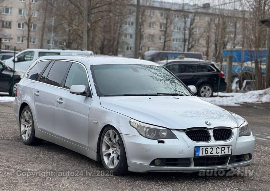 BMW 5 Series 2004 in Narva, with an engine capacity of 2.50 L and mileage of 244 thousand km for 1490 €, photo 2 on AUTOMOTO.COM.LV