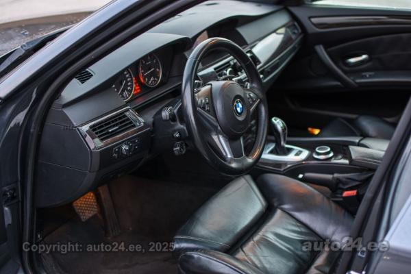 BMW 5 Series 2008 Tartu, ar dzinēja tilpumu 3.00 L un nobraukumu 420 tūkst. km par 7290 €, foto 10 vietnē AUTOMOTO.COM.LV