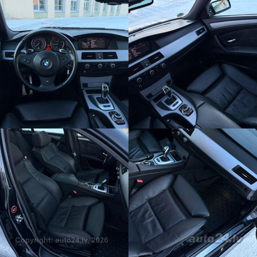 BMW 5 Series 2008 Viljandi, ar dzinēja tilpumu 3.00 L un nobraukumu 438 tūkst. km par 8790 €, foto 11 vietnē AUTOMOTO.COM.LV