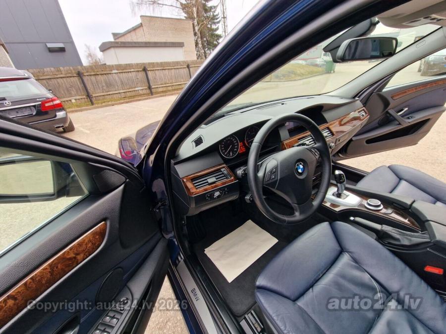 BMW 5 Series 2008 in Tallinn, with an engine capacity of 3.00 L and mileage of 253 thousand km for 6990 €, photo 17 on AUTOMOTO.COM.LV