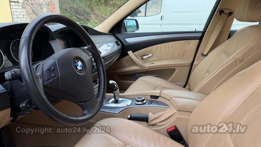 BMW 5 Series 2008 Tallina, ar dzinēja tilpumu 2.50 L un nobraukumu 170 tūkst. km par 8000 €, foto 4 vietnē AUTOMOTO.COM.LV