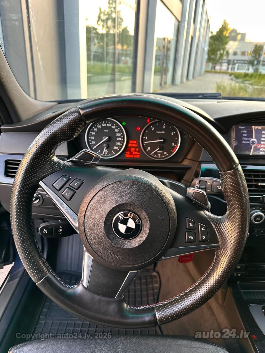 BMW 5 Series 2010 Tallina, ar dzinēja tilpumu 3.00 L un nobraukumu 340 tūkst. km par 8499 €, foto 25 vietnē AUTOMOTO.COM.LV