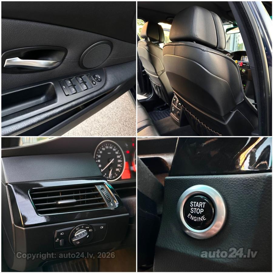 BMW 5 Series 2010 Tallina, ar dzinēja tilpumu 3.00 L un nobraukumu 340 tūkst. km par 8499 €, foto 31 vietnē AUTOMOTO.COM.LV