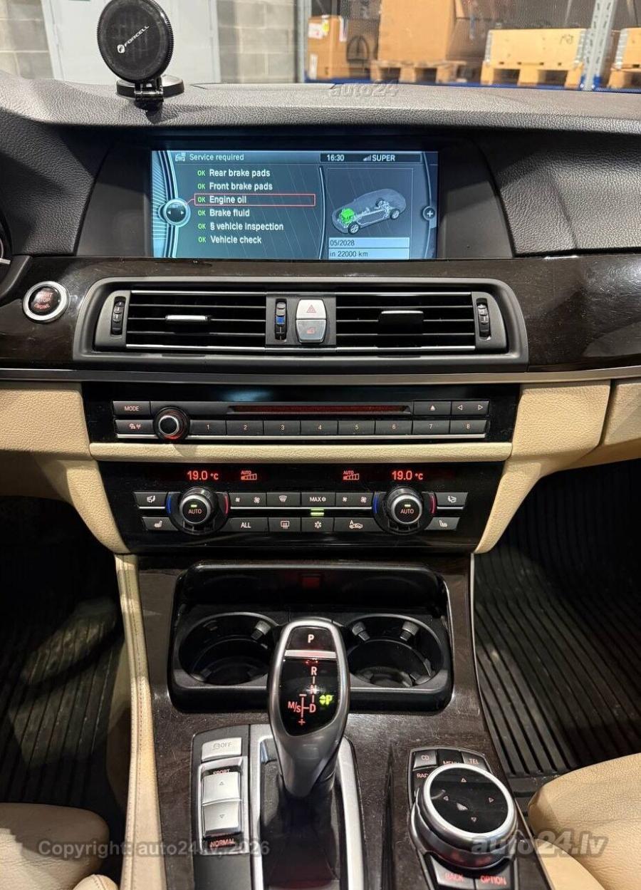 BMW 5 Series 2011 Tallina, ar dzinēja tilpumu 3.00 L un nobraukumu 356 tūkst. km par 11999 €, foto 7 vietnē AUTOMOTO.COM.LV