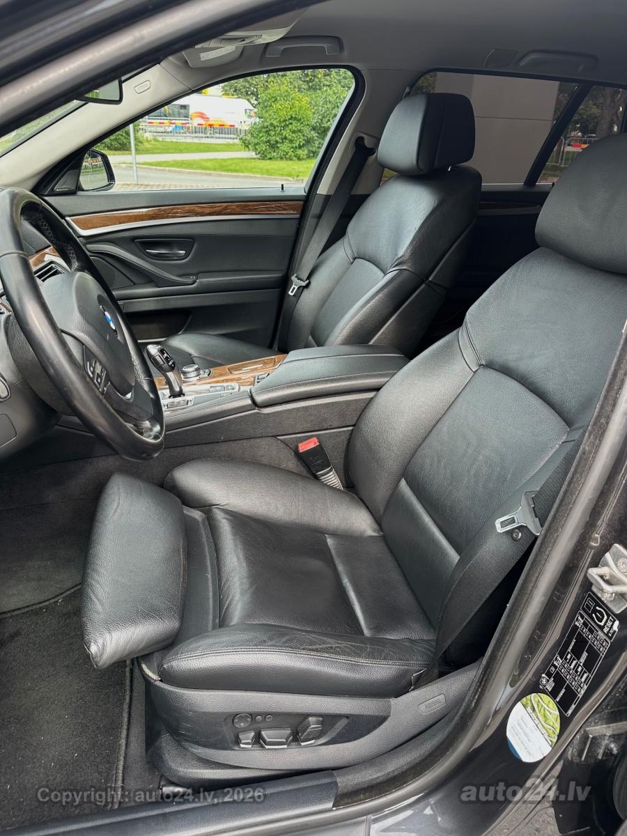 BMW 5 Series 2012 in Tallinn, with an engine capacity of 3.00 L and mileage of 267 thousand km for 12500 €, photo 9 on AUTOMOTO.COM.LV