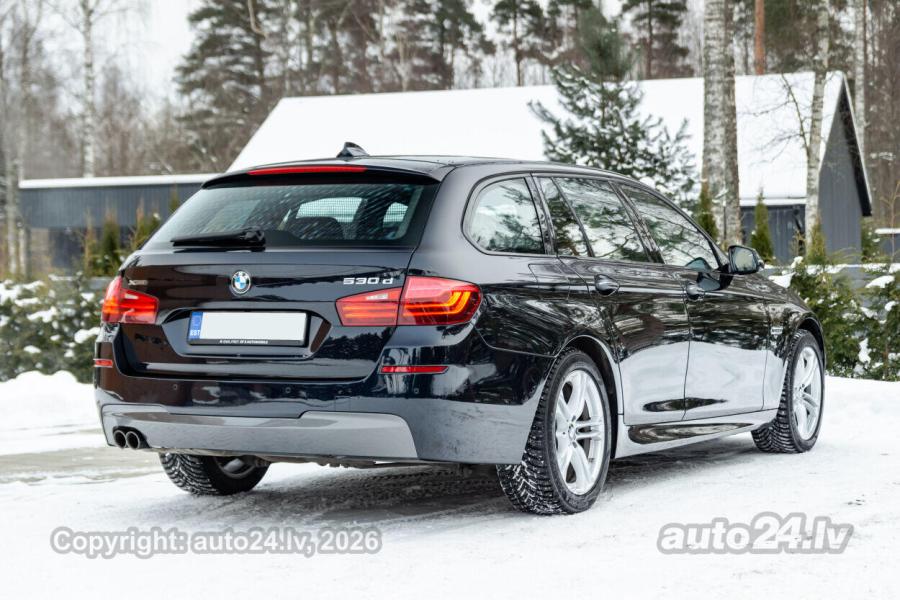 BMW 5 Series 2014 in Parnu, with an engine capacity of 3.00 L and mileage of 189 thousand km for 14800 €, photo 6 on AUTOMOTO.COM.LV