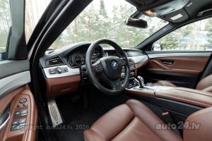 BMW 5 Series 2014 in Parnu, with an engine capacity of 3.00 L and mileage of 189 thousand km for 14800 €, photo 9 on AUTOMOTO.COM.LV