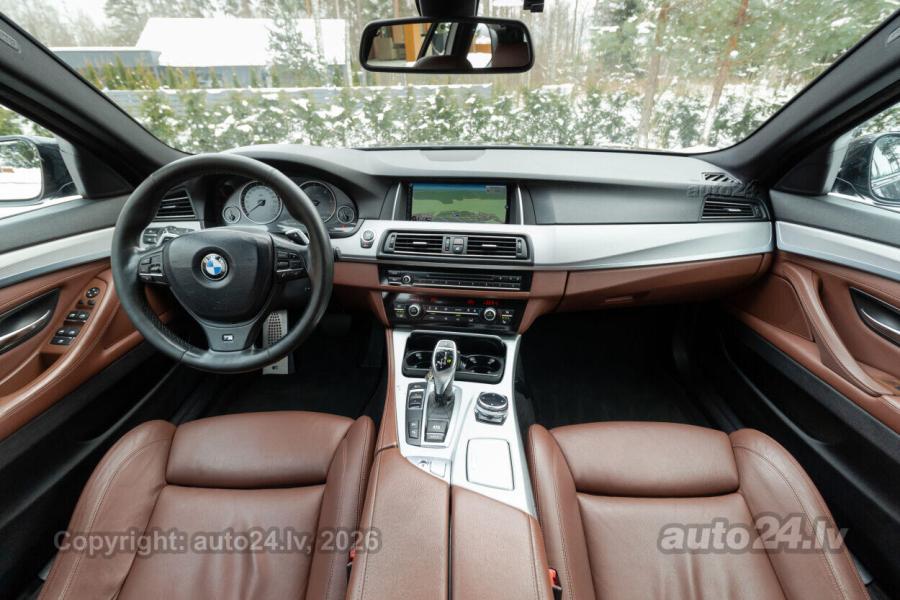 BMW 5 Series 2014 in Parnu, with an engine capacity of 3.00 L and mileage of 189 thousand km for 14800 €, photo 11 on AUTOMOTO.COM.LV
