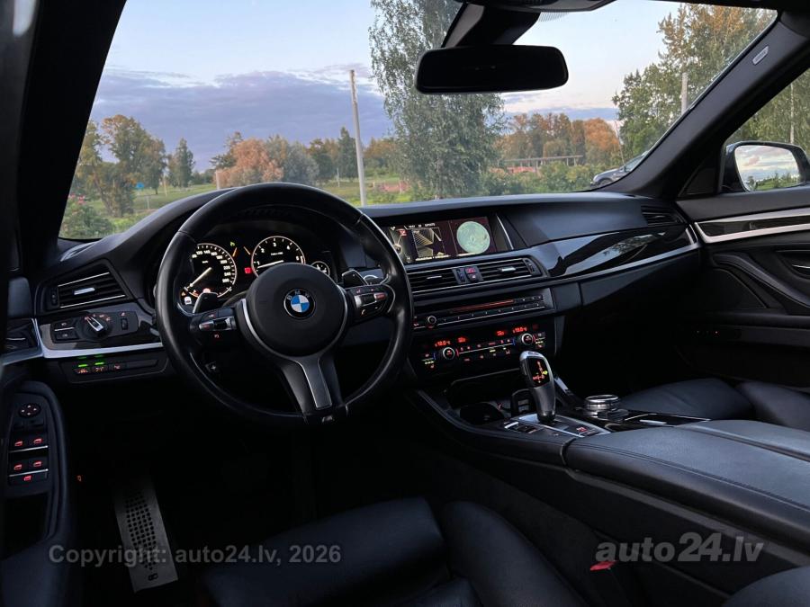 BMW 5 Series 2014 in Tartu, with an engine capacity of 3.00 L and mileage of 292 thousand km for 13999 €, photo 12 on AUTOMOTO.COM.LV