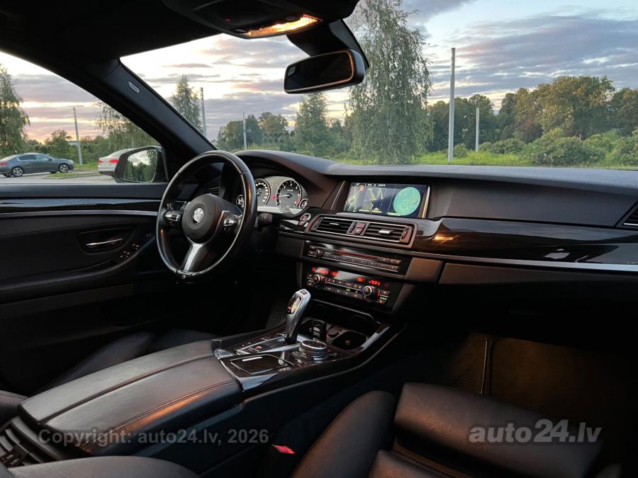 BMW 5 Series 2014 in Tartu, with an engine capacity of 3.00 L and mileage of 292 thousand km for 13999 €, photo 13 on AUTOMOTO.COM.LV