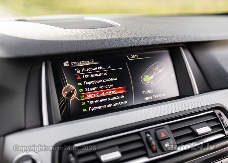 BMW 5 Series 2016 in Tallinn, with an engine capacity of 2.00 L and mileage of 336 thousand km for 10999 €, photo 23 on AUTOMOTO.COM.LV