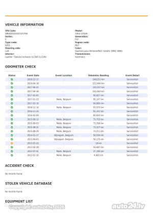 Фиолетовый БМВ 5 Серия 2012 в Таллин, объемом двигателя 3.00 л и пробегом 246 тыс. км за 9990 €, фото 18 на AUTOMOTO.COM.LV