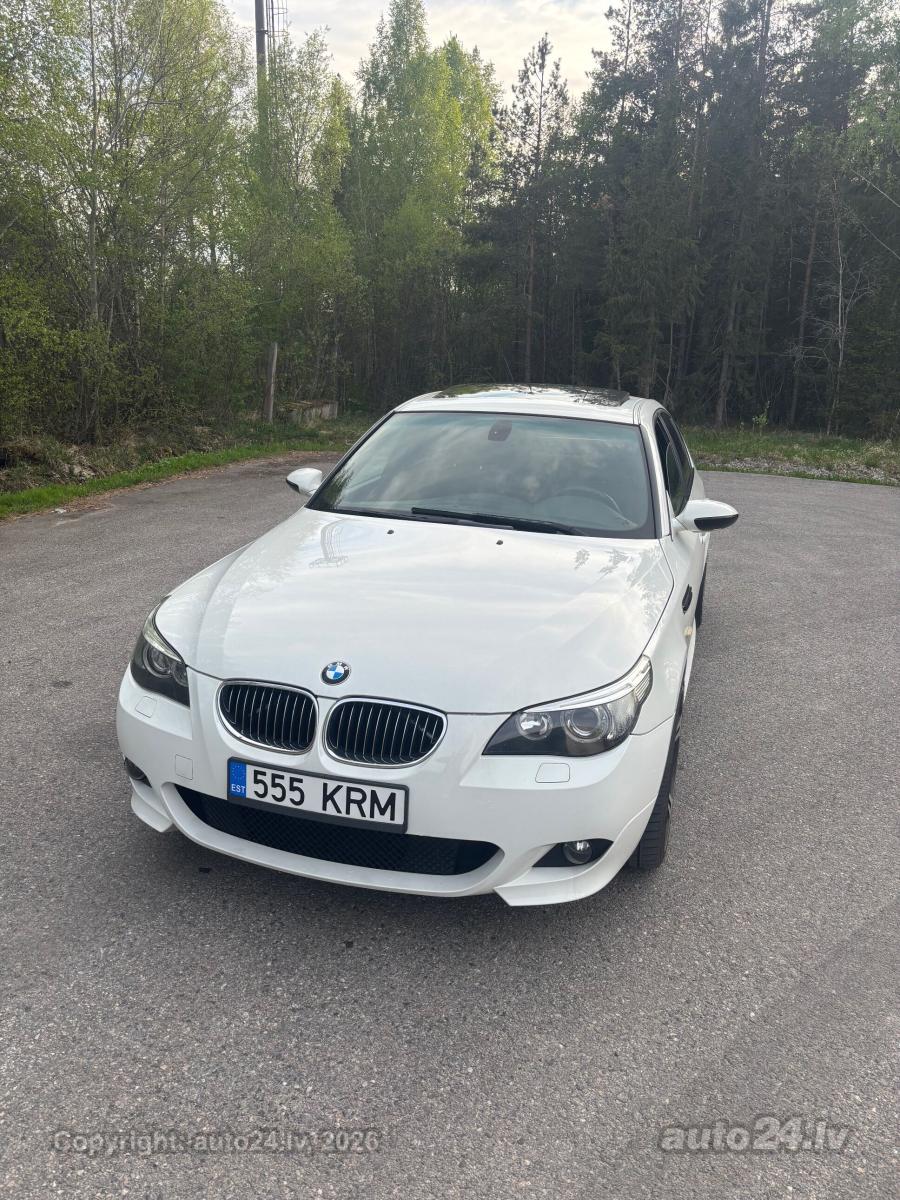 White BMW 5 Series 2007 in Tallinn, with an engine capacity of 4.00 L and mileage of 77 thousand km for 9999 €, photo 3 on AUTOMOTO.COM.LV