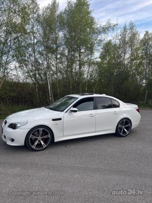 White BMW 5 Series 2007 in Tallinn, with an engine capacity of 4.00 L and mileage of 77 thousand km for 9999 €, photo 5 on AUTOMOTO.COM.LV